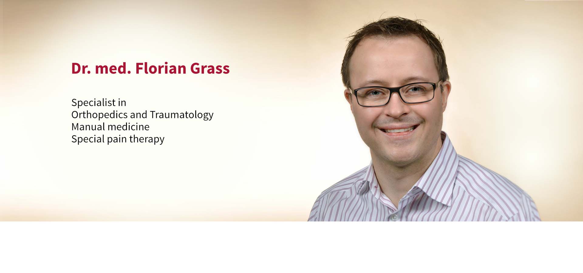 OZM_dr_florian_grass_english | Praxis für Orthopädie und Unfallchirurgie